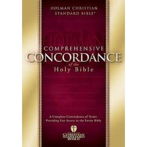 HCSB Comprehensive Concordance (Holman Christian Standard Bible) by ...