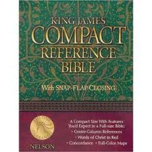 KJV Compact Reference Bibles LC (Black Binding) by Thomas Nelson