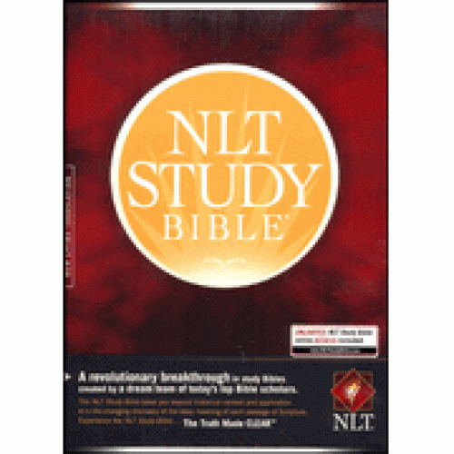 NLT Study Bible, Hardcover