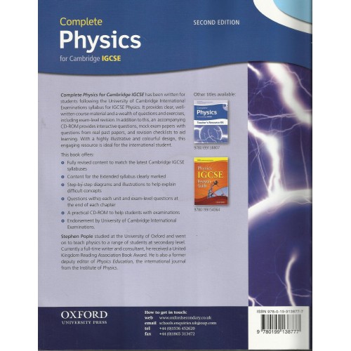 Complete Physics for Cambridge IGCSE
