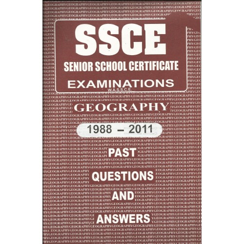 SSCE Past Questions and answers on Geography