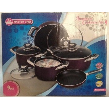Master Chef Non-Stick Aluminum Cookware Set